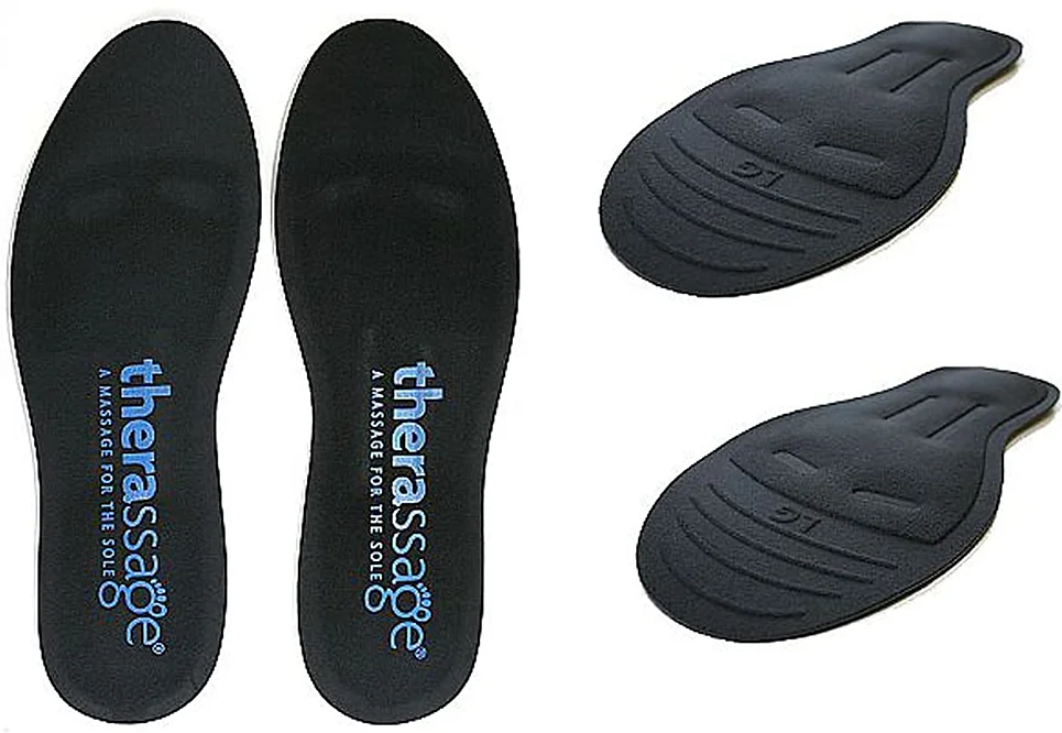 THERASSAGE UniSex Fluid Filled Insoles – Hit Longer Drives